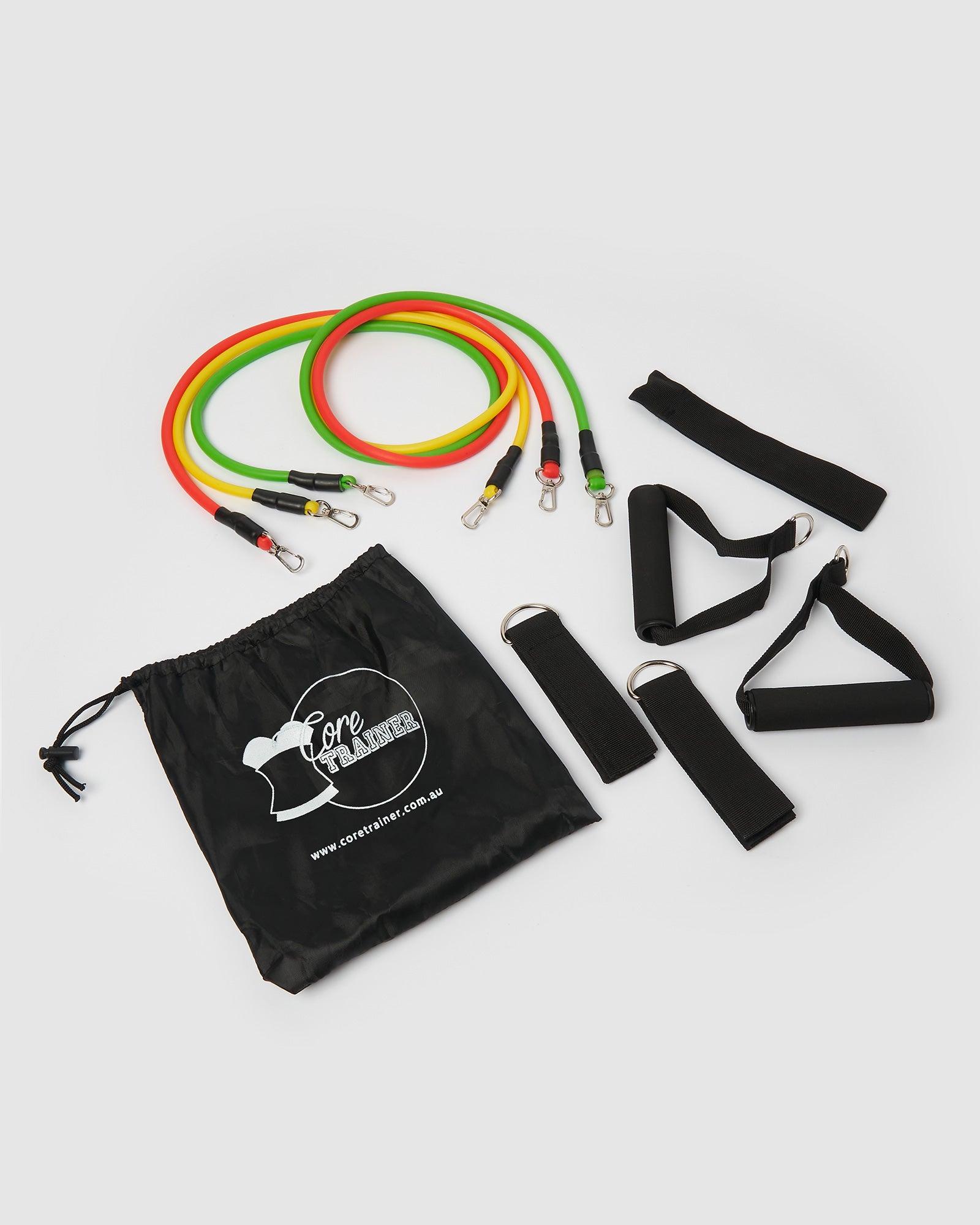 Core Trainer 3 Pack Resistance System Multi - Shop Gym Accessories ...